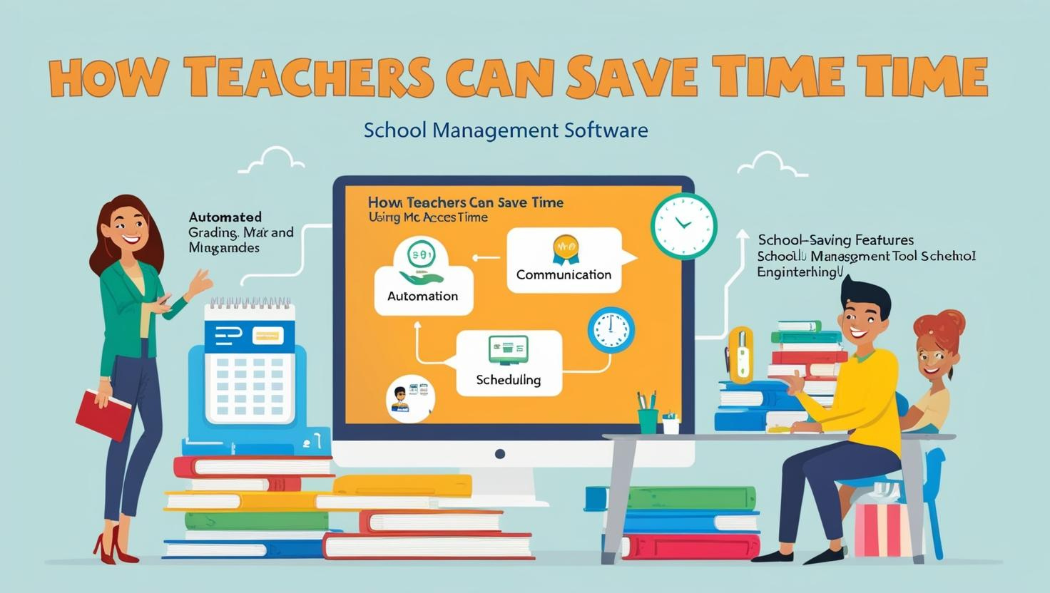 How Teachers Can Save Time with School Management Software